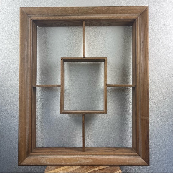 Vintage | Wall Decor | Vintage L 5s Midcentury Modern Divided Shelves ...
